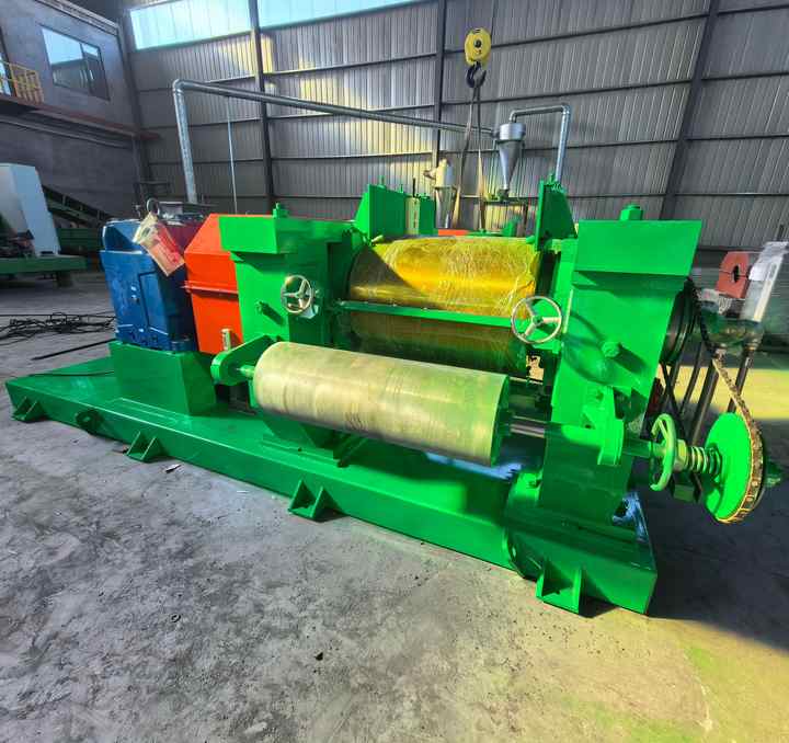 High Quality Two Roll Rubber Refiner Eco-Friendly Rubber Recycling ...
