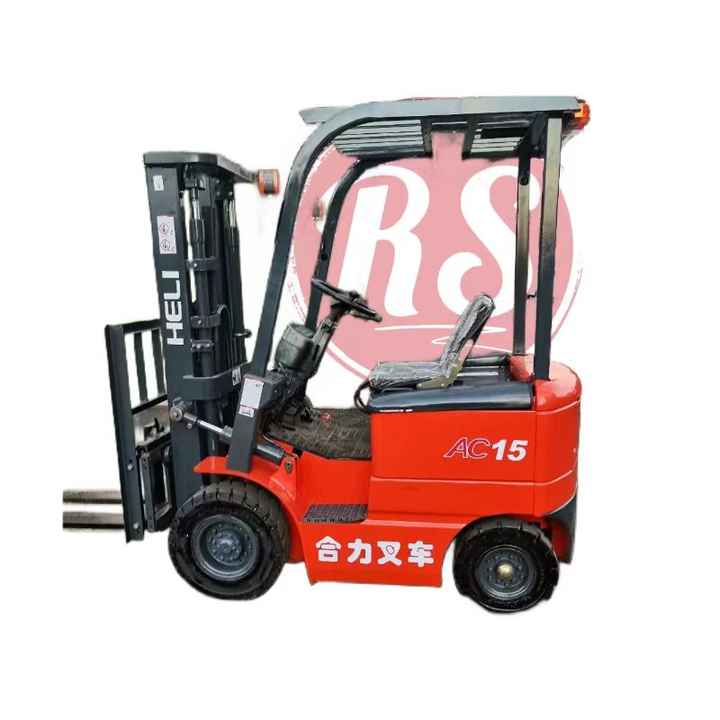Used China Heli Forklift AC15 1.5 Ton Battery Forklift 1.5 Ton Electric ...