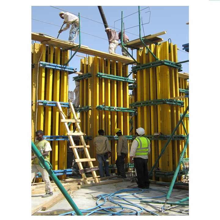 ZULIN easy support forms concrete formwork board for concrete poles and ...