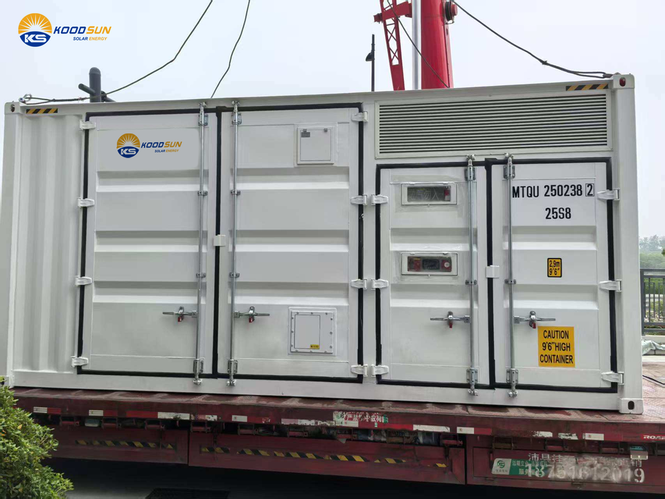 1MWh 2MWh Containerized Battery Energy Storage System For Factory ...