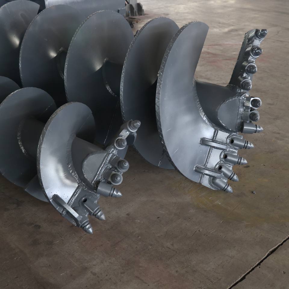 LIMTA Bauer Soilmec Drill Holes Turned Budget Double-Cut Single-Flight ...
