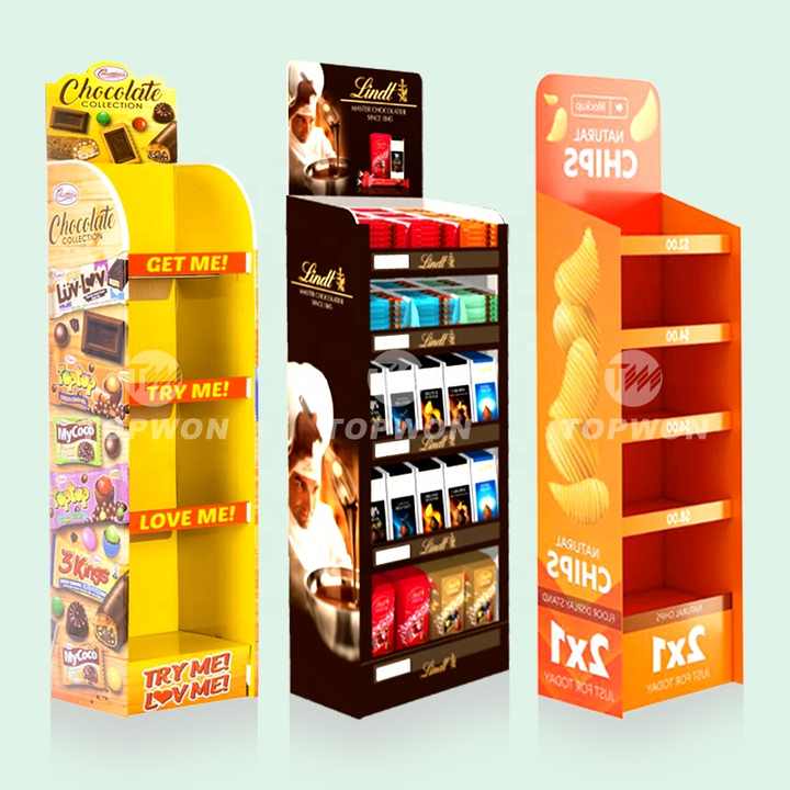 Cardboard Pop Display Stands - Eco-Friendly Retail Racks