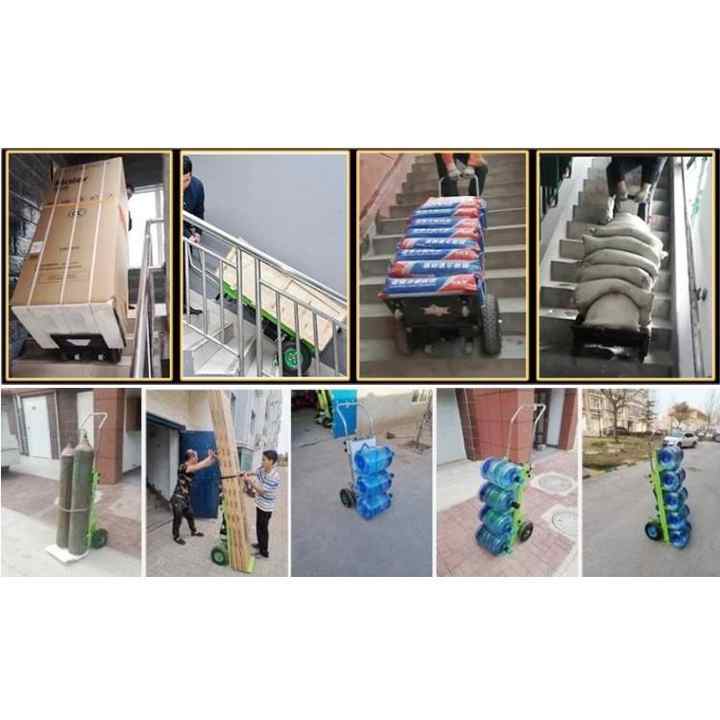 Electric Portable Two Wheel Foldable Heavy Duty Stair Climber Hand ...