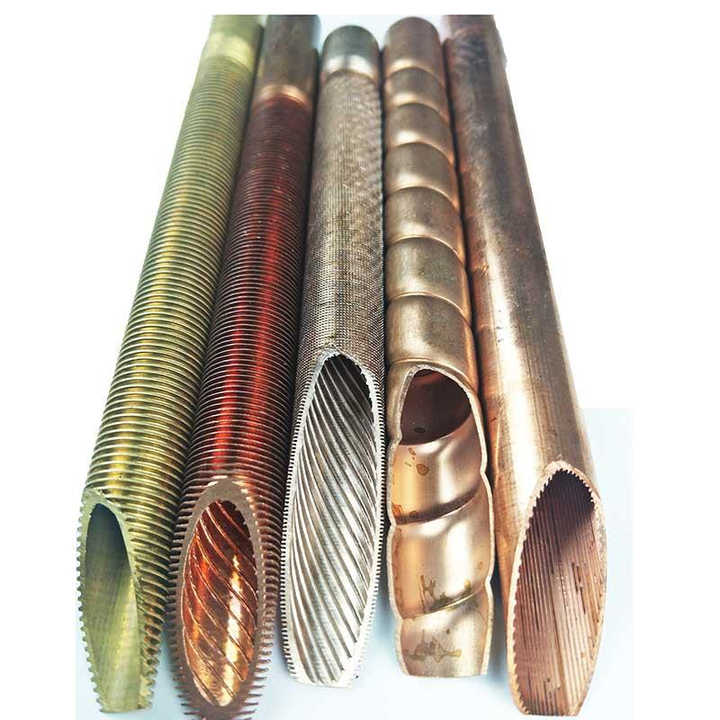 Inner Grooved Copper Tube Low Fin Tube for Heat Exchanger and Air ...