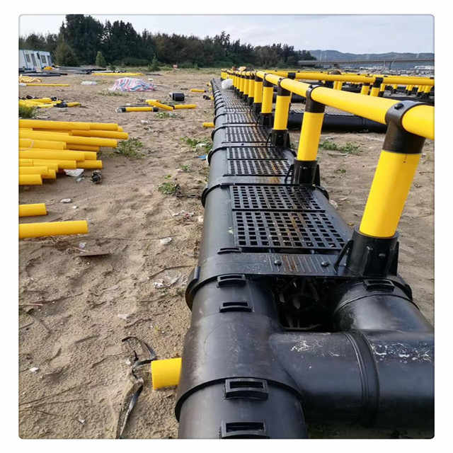 Hdpe Bracket Square Deep Sea Fish Farming Net Floating Cages for Sale