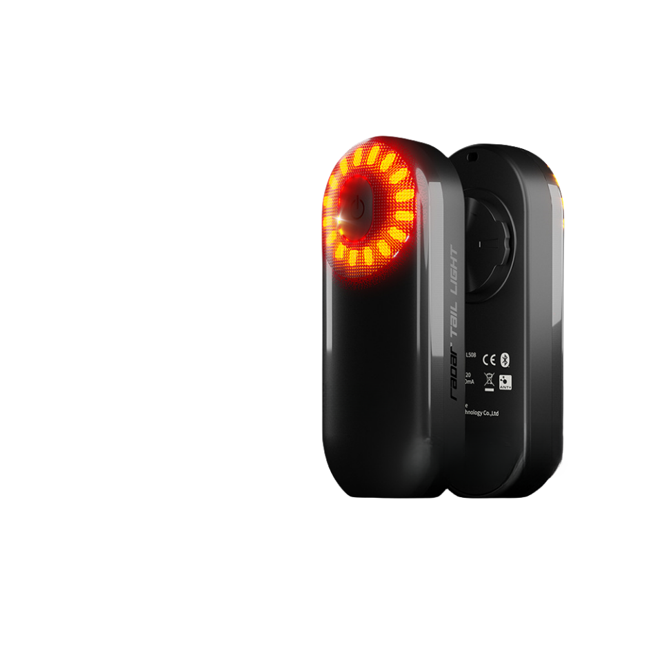 Smart Radar Bike Tail Light Connect Smartphone Smartwatch APP Road Tail ...