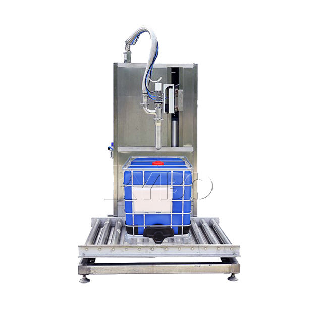 Semi Automatic1000kg IBC tank Filling Machine for Chemical Liquid Price ...
