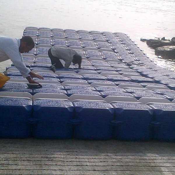 HDPE Dock Blocks Modular Floating Docks Floating Jetty Modular Docking ...