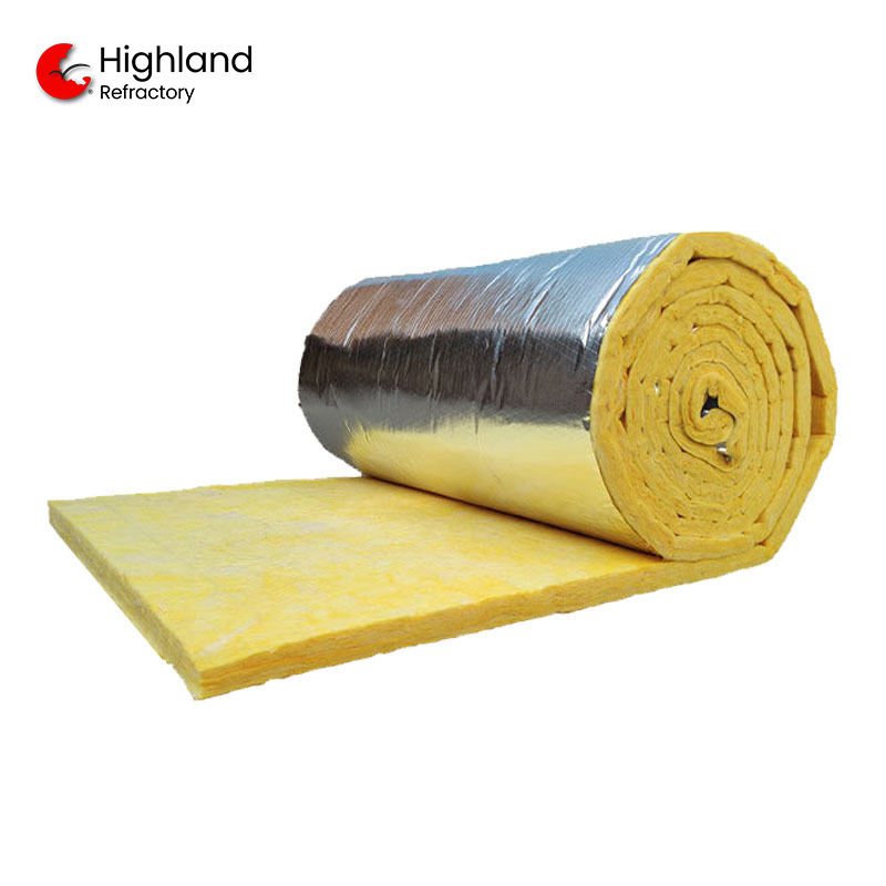 Thermal Insulator Glass Wool Blanket Glasswool Roll Fiber Glass Wool ...