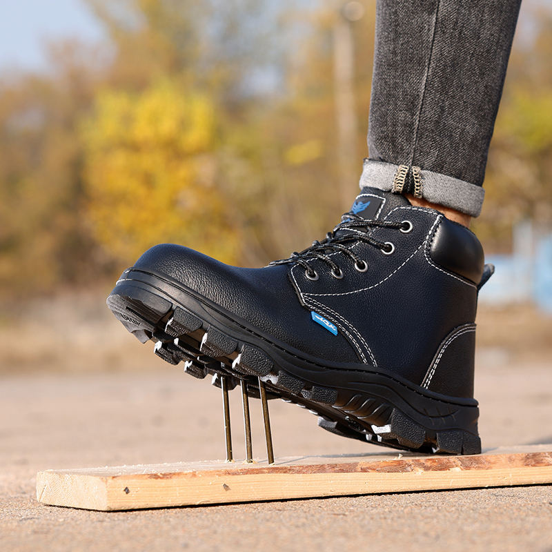 For Winter Autumn Factory Use Steel Toe Safety Work Boots Breathable ...