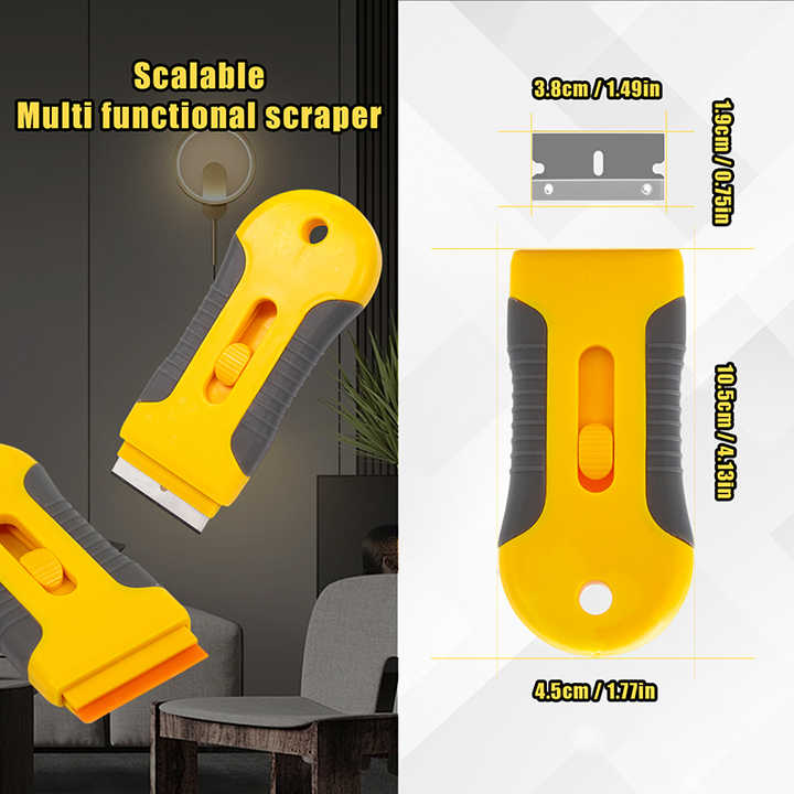 Diy Vehicle Car Sticker Wrap Tools Plastic Razor Blade Glass Window ...