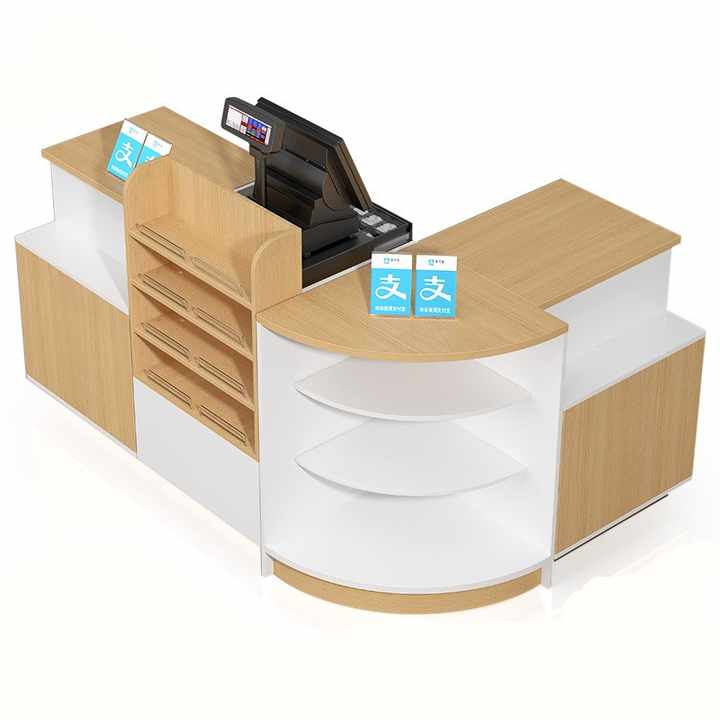 Convenience Store Checkout Counter Mdf Board For Retail - Buy Cashier ...