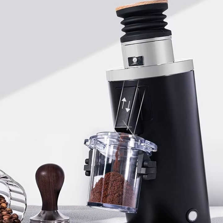 Automatic Coffee Bean Grinder DF54 Single Dose Flat Burr Coffee Grinder ...