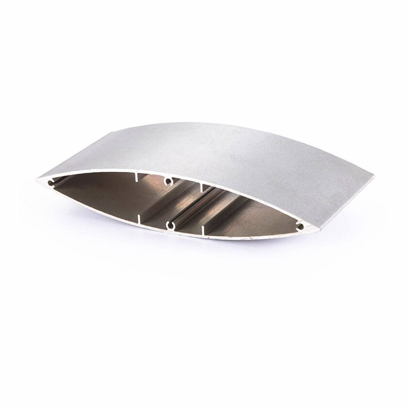 Aluminum Extrusion Profiles Louver Blade Extrusion Section Aluminum ...