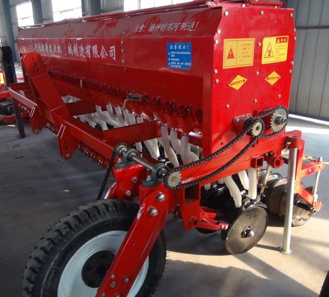 Tractor Mounted Wheat Seed Drill Seeder - Heavy Farm Planting Machine ...