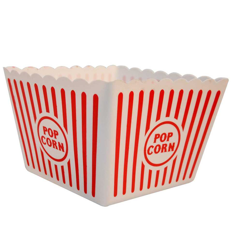 Custom Logo Square Foldable 2026 Popcorn Bucket Bins Big PP Plastic ...