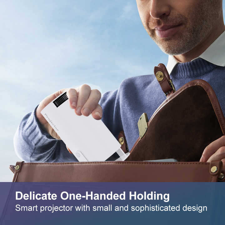 Topleo HY300 Projector - Portable 4K Android Smart Projector