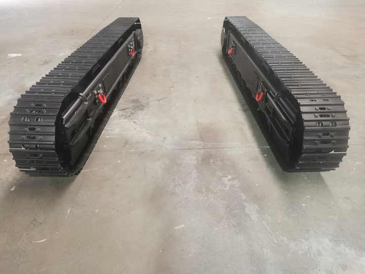 1-3ton Ultra-Reliable Heavy-Duty Steel Track Chassis with High-Traction ...