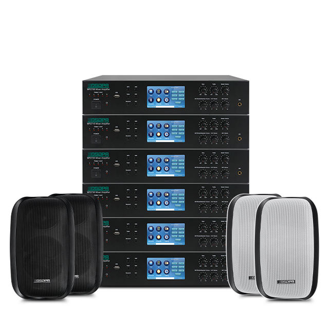 DSPPA Public Address Pa System 6 Zone Multi Room Audio