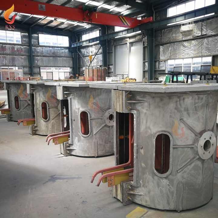 RXS Metal Melting Furnace Electric Smelting Furnace 2.5T Steel Industry ...