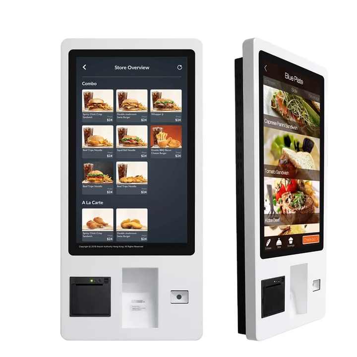 Fast Food Ordering Kiosk Self Service Order Payment Terminal Kiosk Self ...