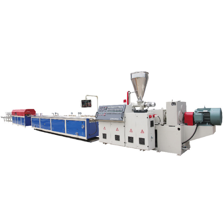 Plastic Pvc Flooring Plinth Skirting Board Making Extrusion Machine ...