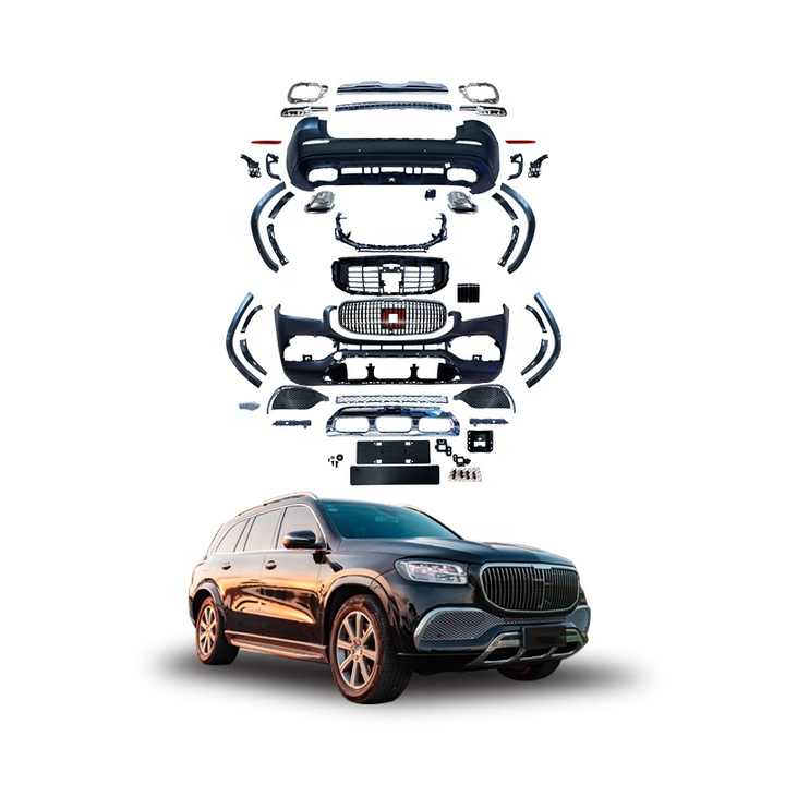 GBT Upgrade Facelift Body Kit for 2020 Mercedes Benz GLS 450 Tuning to M Model Conversion Kit ...