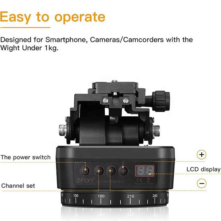 Rotation Panoramic Electric Gimbal - Stabilize Your Shots