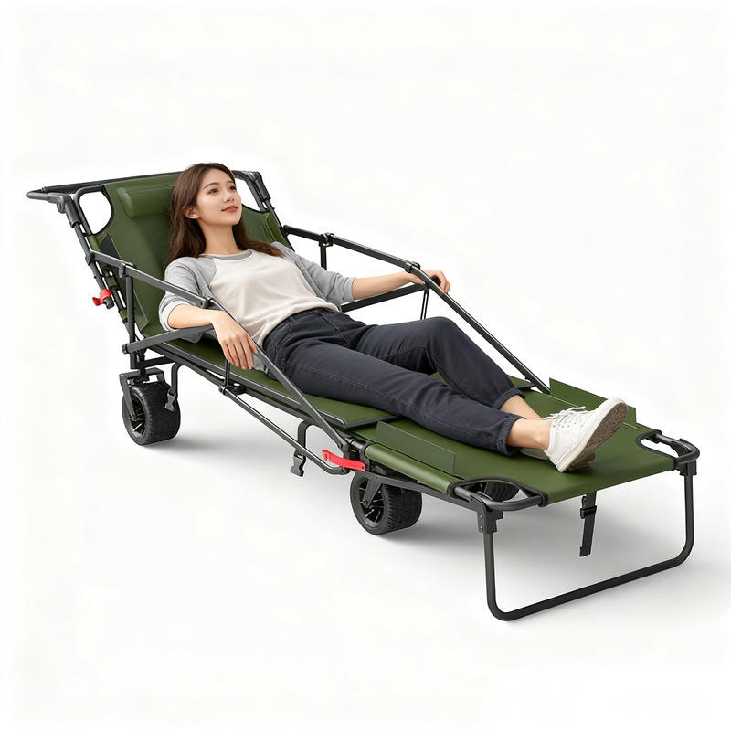 Multi-functional Outdoor Camping Trolley Variable Bed Oxford Carbon ...