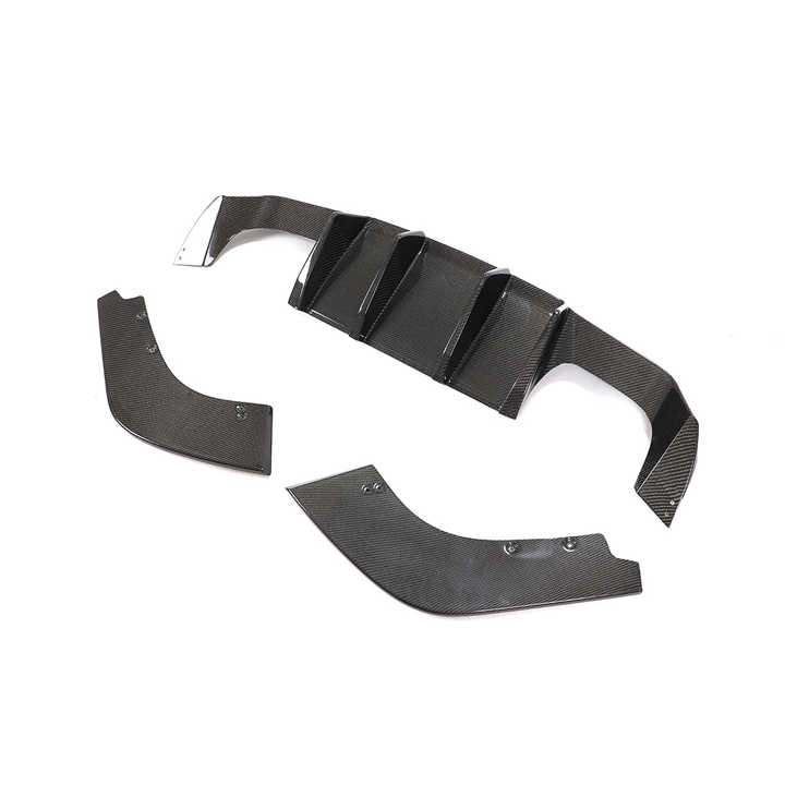 JCSportline Carbon Fiber F87 M2 M2C Rear Diffuser for BMW F87 M2 | M2 ...