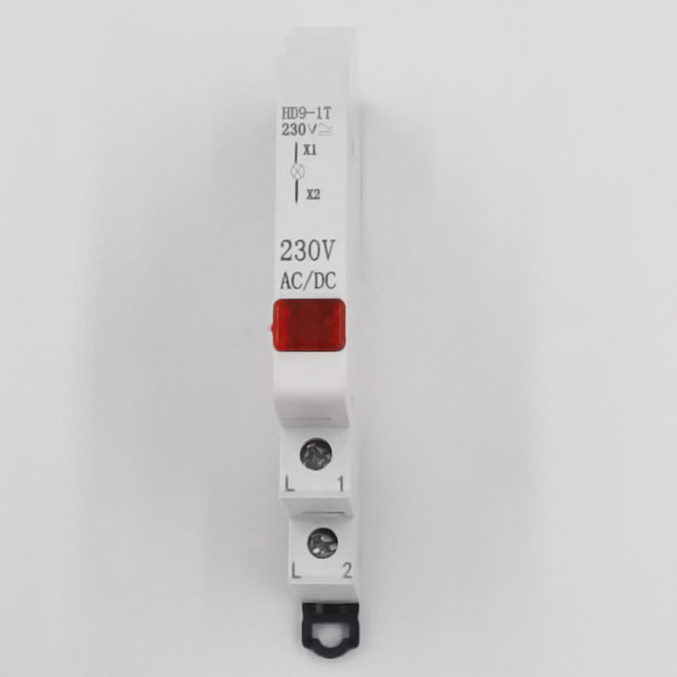 HD9-1T 230V AC/DC LED 9mm Signal Indicator Light Red/Yellow/Green/Blue ...
