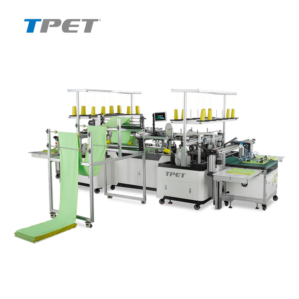 Fully Automatic Microfiber Cross Sewing Machine for Industrial Sewing ...