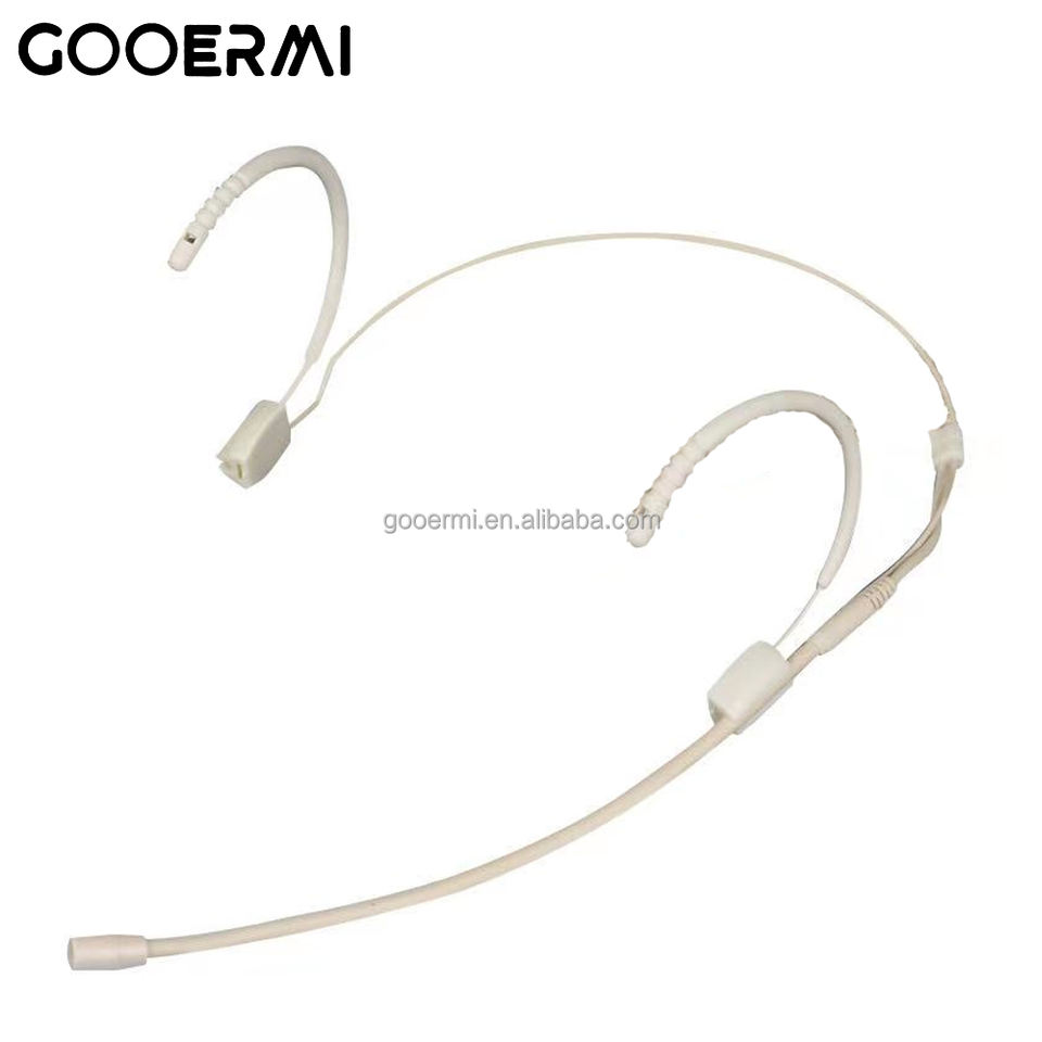 Gooermi M7 Microphone Headset Discreet Headworn Earset Over Ear Hanging ...