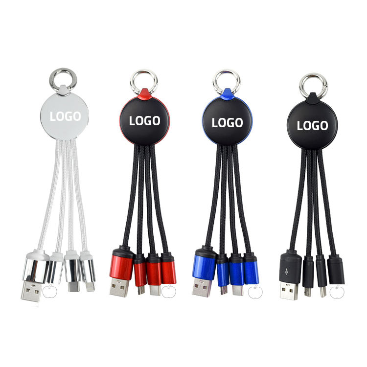 New Universal 4-in-1 USB Fast Charging Cable with TPE Jacket for IOS ...