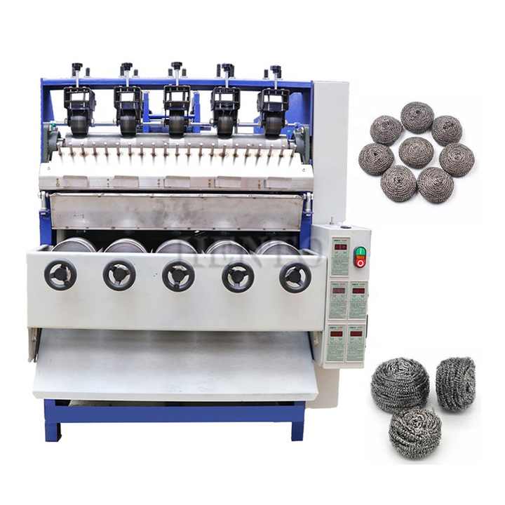 Good Quality Kitchen Cleaning Ball Machine / Steel Wire Cleaning Ball ...