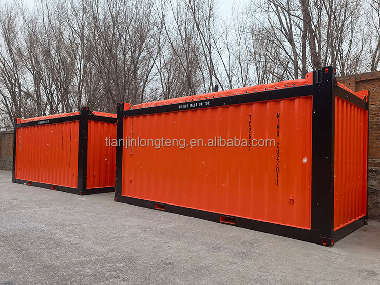 PVC Tarp Cover 20ft Open Top High Cube Offshore Container for Oil & Rig ...