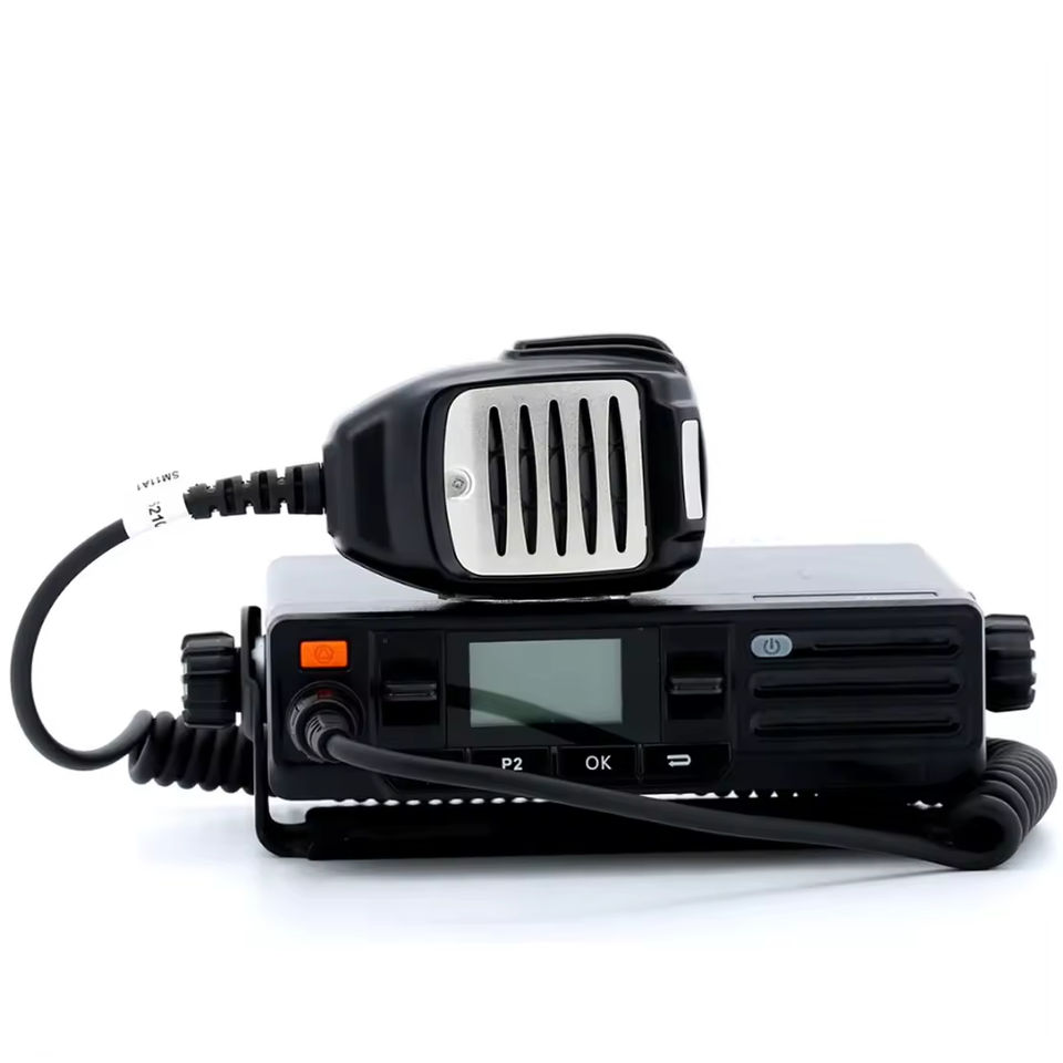 Hytera VHF UHF 45W DMR Mobile Radios with LCD Display Optional GPS Wifi ...