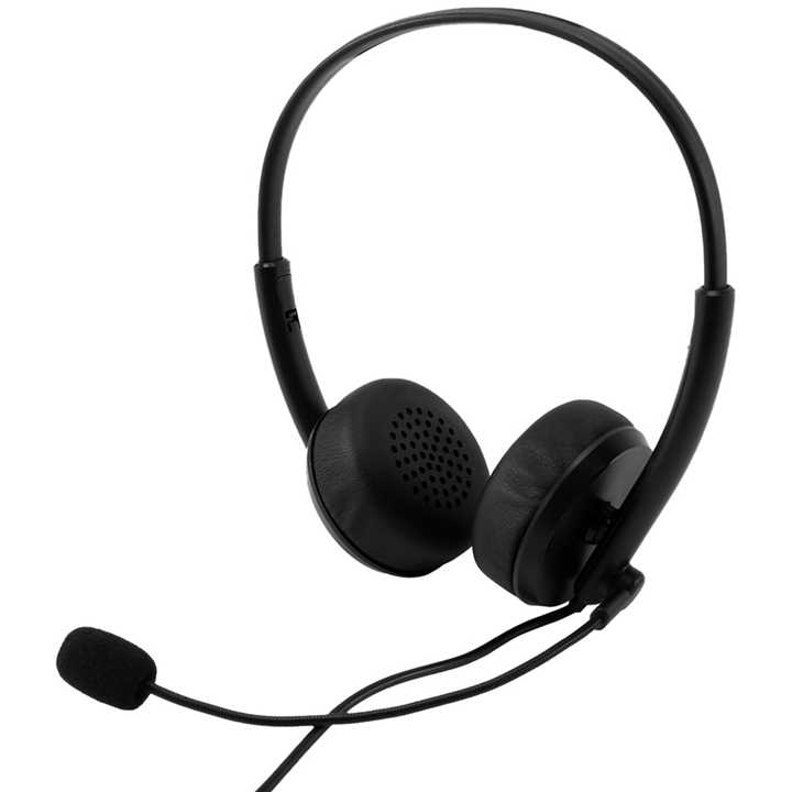 No.1 Sale Computer Head Wearing Call Center USB Headset Headphones Call ...