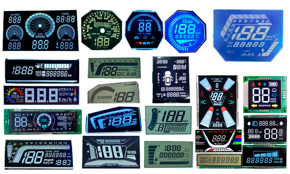 KTM RC 200 Car Motorcycle Ebike Custom Speedometer Odometer LCD Display