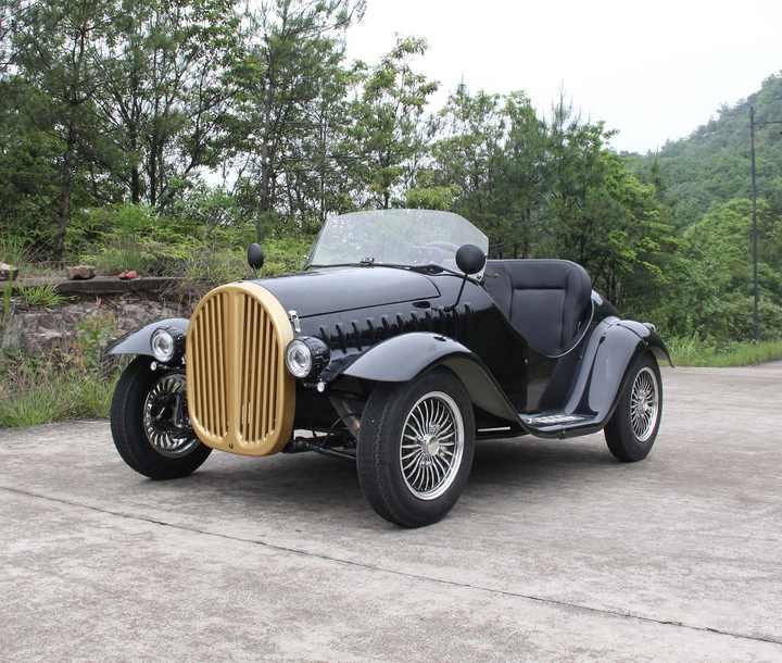 Classic Electric Golf Carts - Vintage Fun for Parks