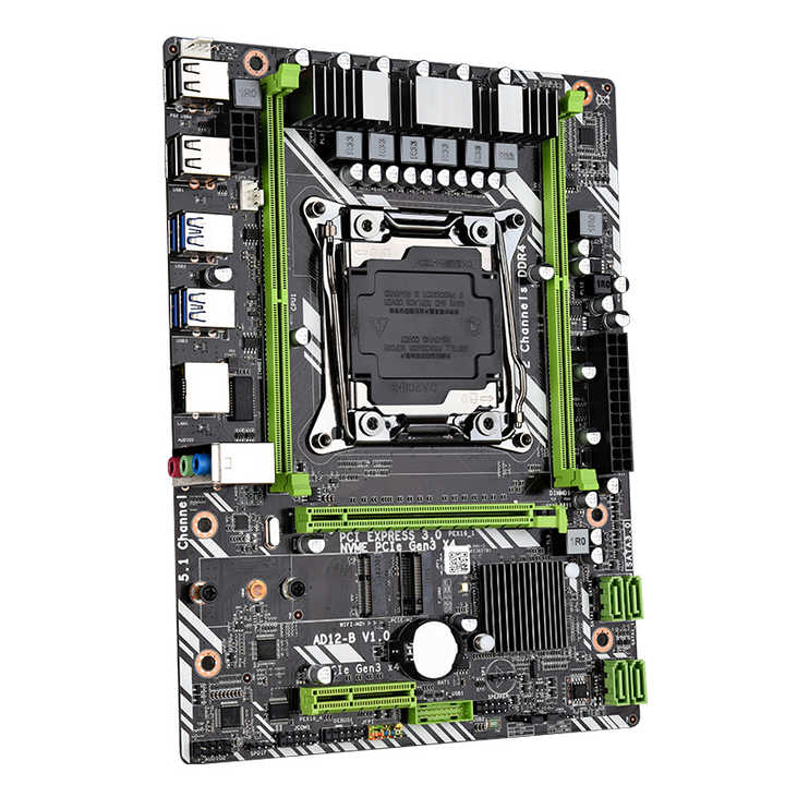 X99 chipset LGA2011-3 socket x99-d4 motherboard supports quad channel ...