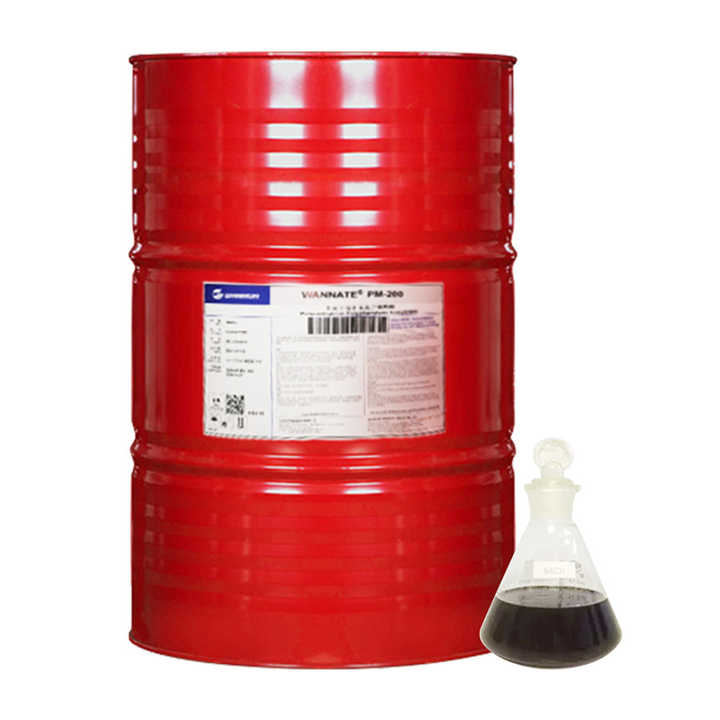 Wanhua Chemical High Quality Polymer Isocyanate Methylene Diphenyl Diisocyanate PM-200 MDI 200 Blend