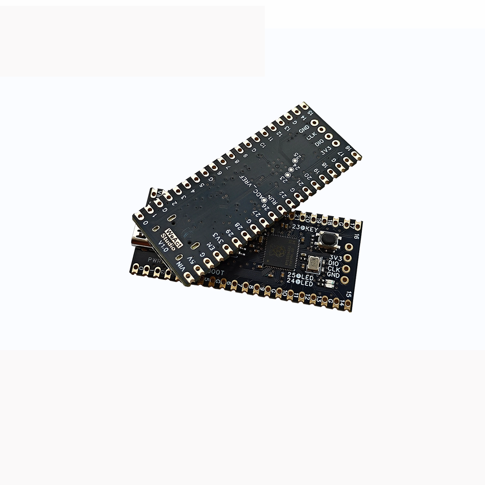 PICO2 RP2350A V20 Development Board Linux OS I2C Communication PCB ...