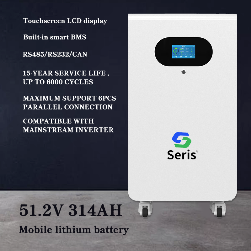 51.2V 300AH-360AH Lifepo4 Lithium Solar Battery Pack System 10-Year ...
