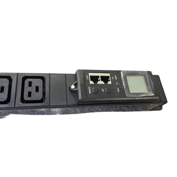 OIT SIPDU Rack Mount metered pdu C13/C19 socket RJ45 Rtu RS485 Metered ...