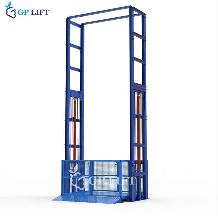 Hot Sale 1 Ton Freight Elevator With Large Space Room High Load ...