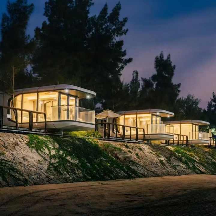 VOLFERDA E7 Space Capsule House - Stylish Prefab Option