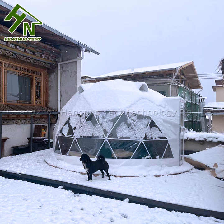 2024 Luxury Modern Prefab Dome House with Bathroom & Thermal Insulation ...