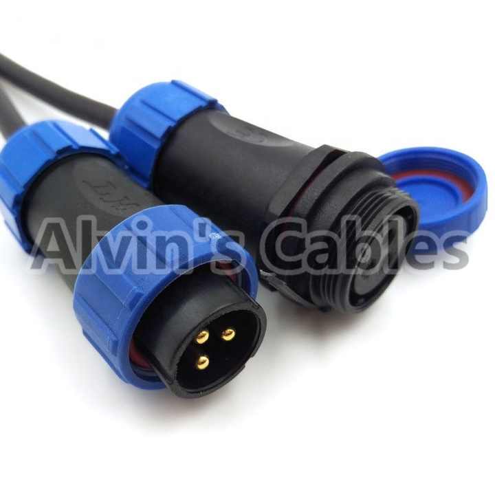 WEIPU SP2110 3 Pin Male IP68 Waterproof Plug - Dust-Proof & Reliable