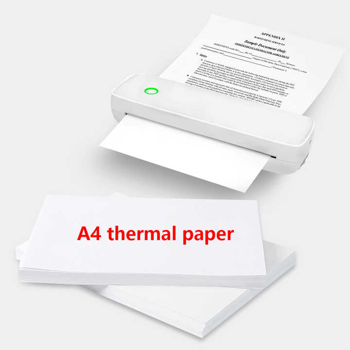 A4 Thermal Paper for CHIYPOS Portable A4 Printer - 200 Sheets